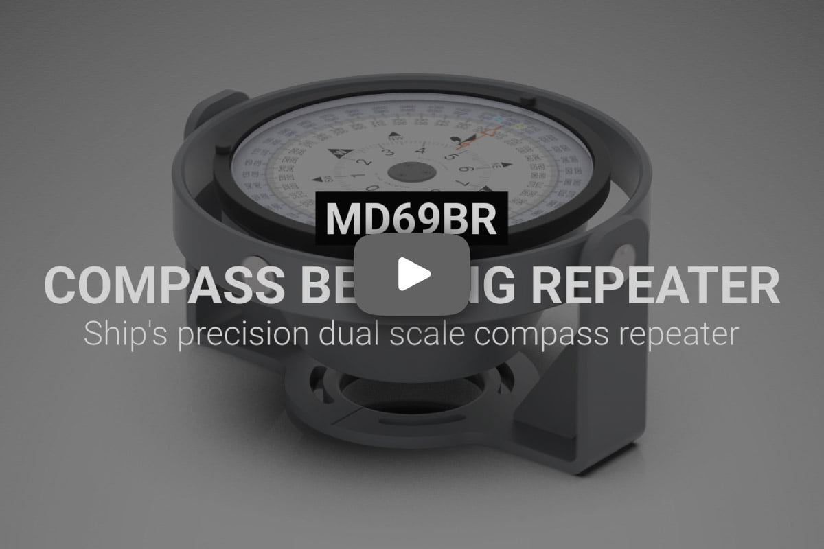 Video: MD69BR Compass Bearing Repeater & Sights - Marine Data Systems