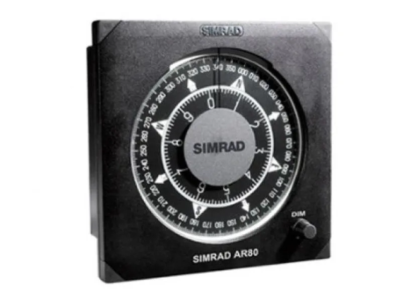 Simrad AR80 OEM Analogue Dual Scale Steering Repeater - Marine Data Systems